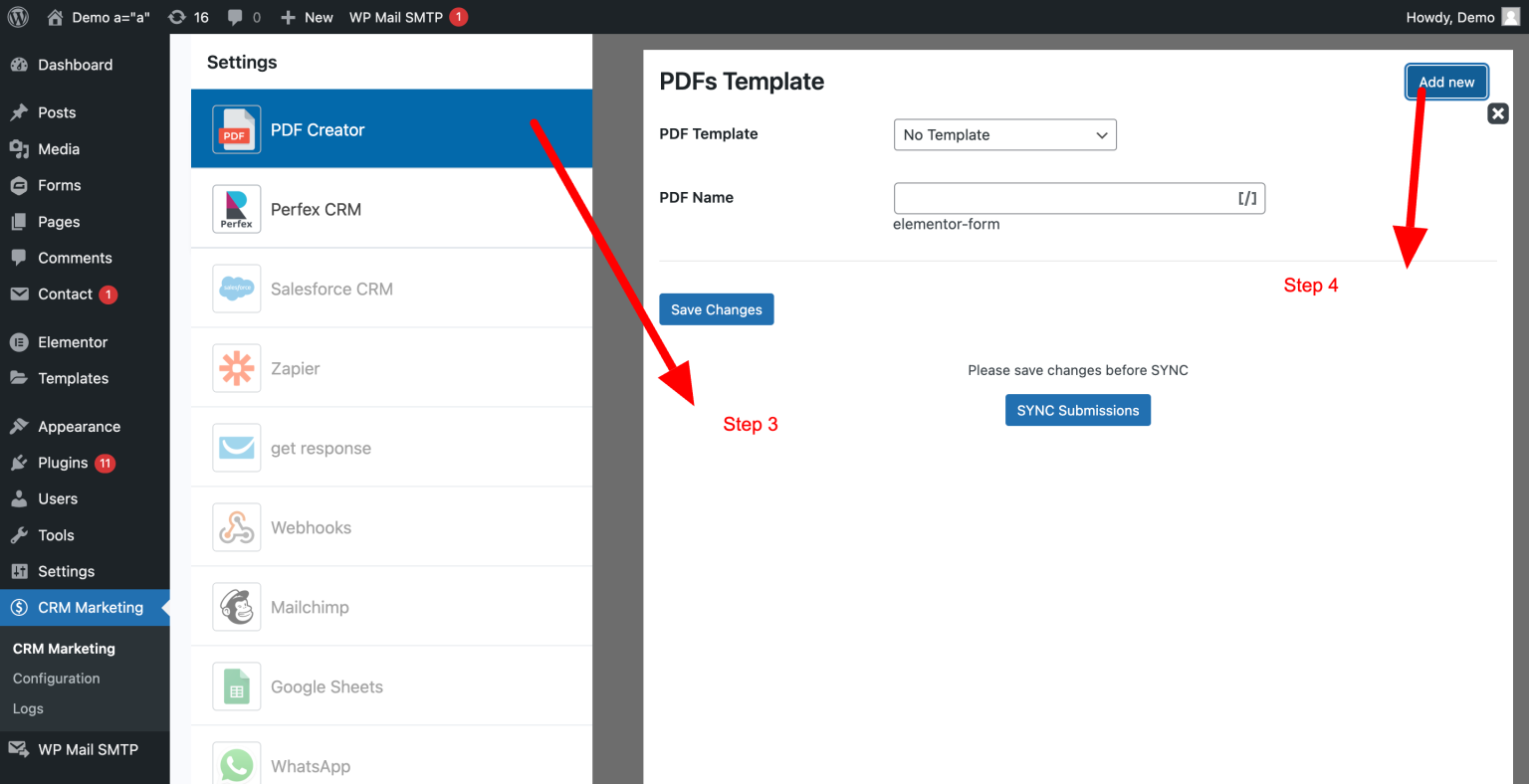 Elementor Forms Pdfs Wordpress Plugin